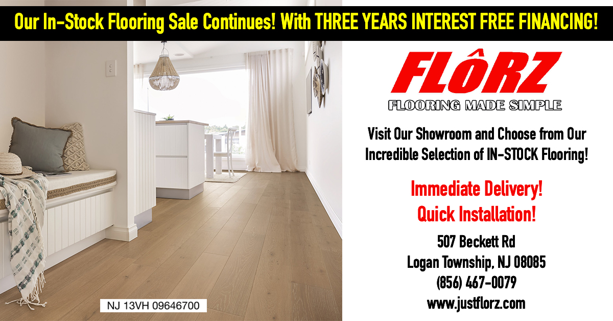 In Stock Flooring Sale - Three Years Interest Free Financing!